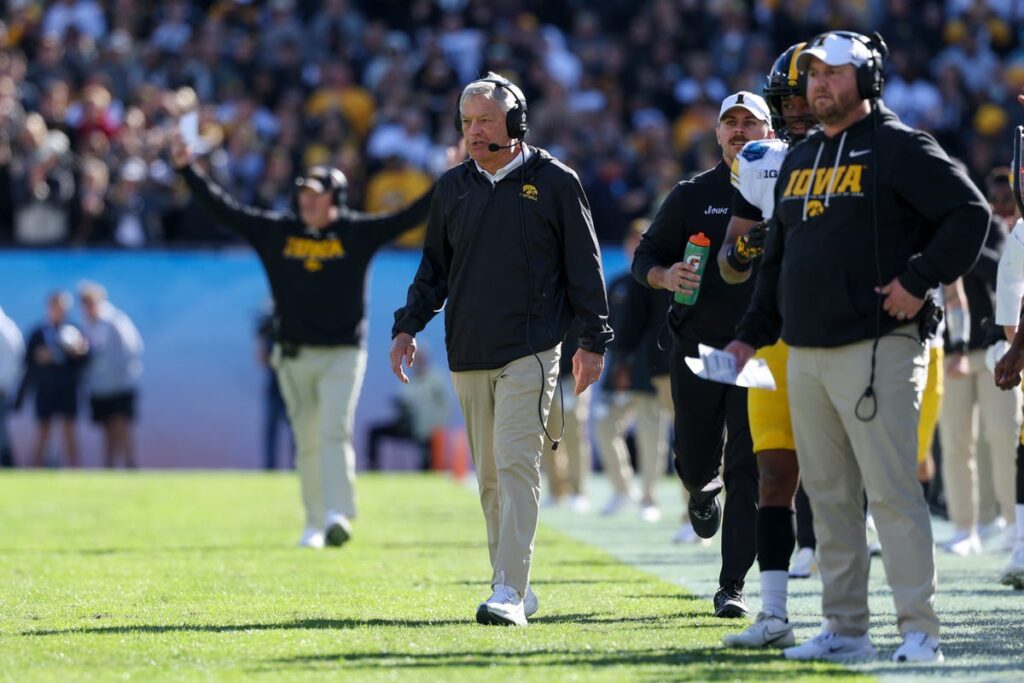 In one of Iowa football's most thrilling moments of the season